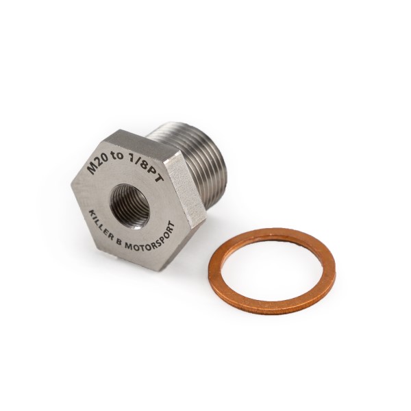 M20 to 1/8 PT Adapter | Killer B Motorsport